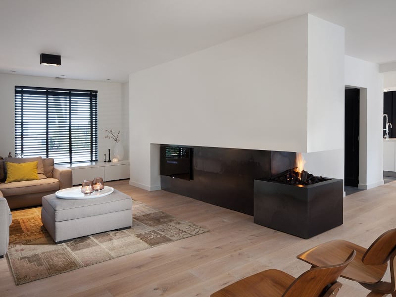 Open haard inspiratie: de winter compleet met een haard