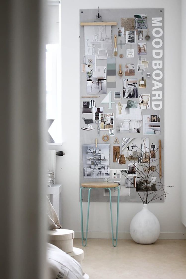 Inspireer jezelf met een moodboard - Woontrendz